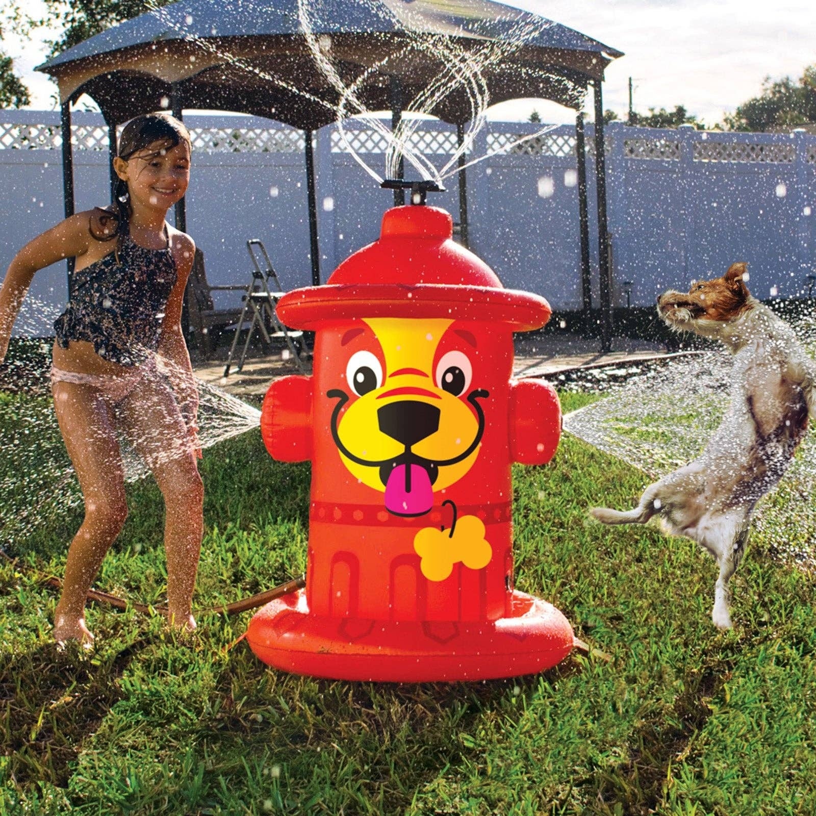 Big Mouth Fire Hydrant Pet Mini Sprinkler